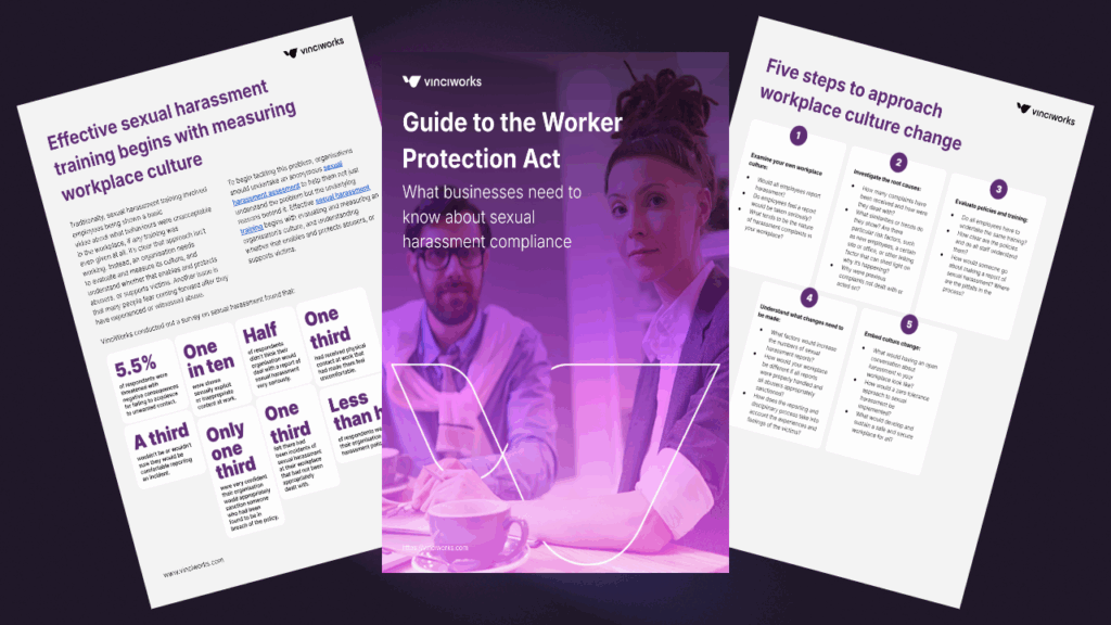 Guide to the Worker Protection Act - VinciWorks