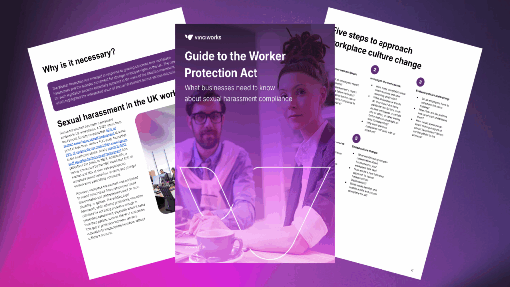 Guide to the Worker Protection Act - VinciWorks